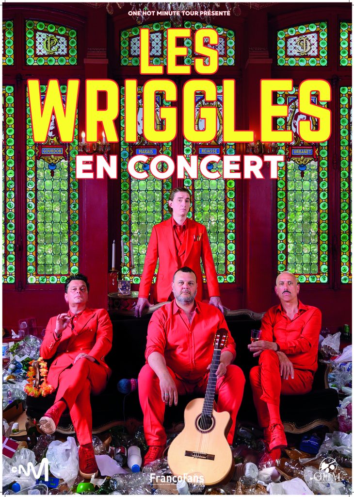 Les Wriggles en Tournée au Bataclan le 16/11 et en websérie